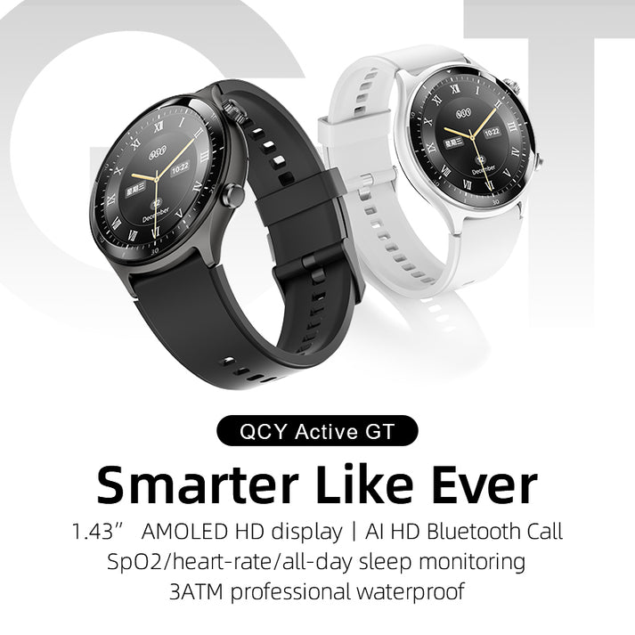 QCY Active GT Smart Watch – QCY Official