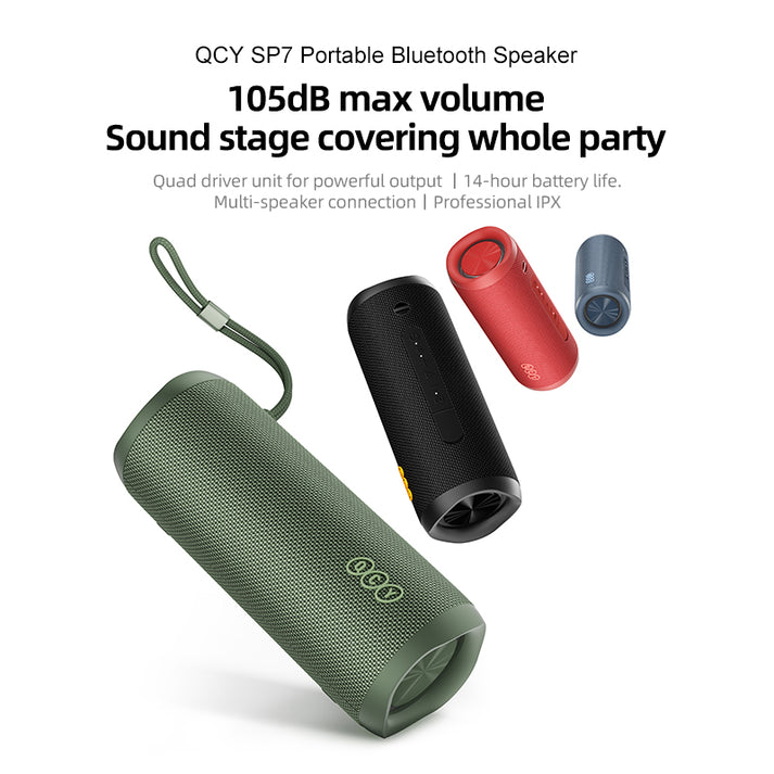 QCY SP7 Portable Bluetooth Speaker – QCY Official