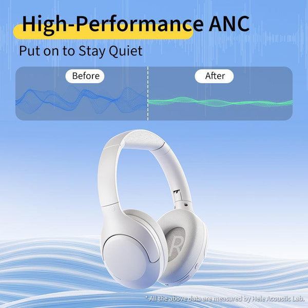QCY H3 Lite Wireless Headphones, 60H Playtime, Bluetooth 5.3 – QCY Official