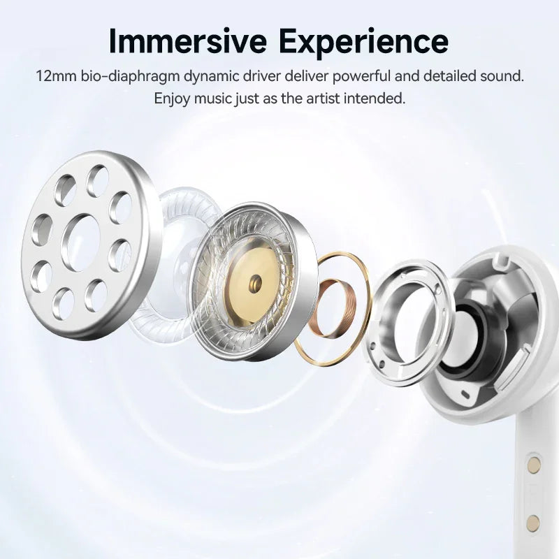 QCY MeloBuds N50 Wireless Earbuds, 45dB Hybrid ANC, 28H Playtime – QCY ...