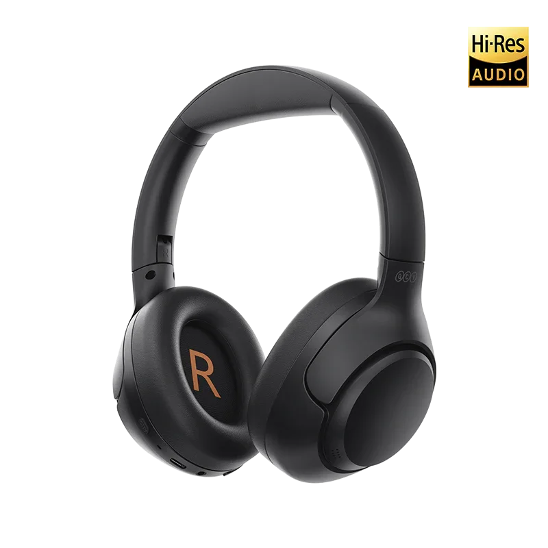 QCY H3 Wireless Headphones, 43dB Hybrid ANC, 60H Playtime – QCY Official