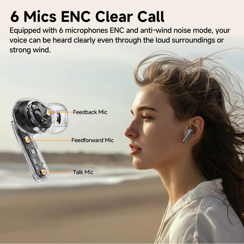 QCY MeloBuds Pro Wireless Earbuds, 46dB Hybrid ANC, Hi-Res & LDAC – QCY Official